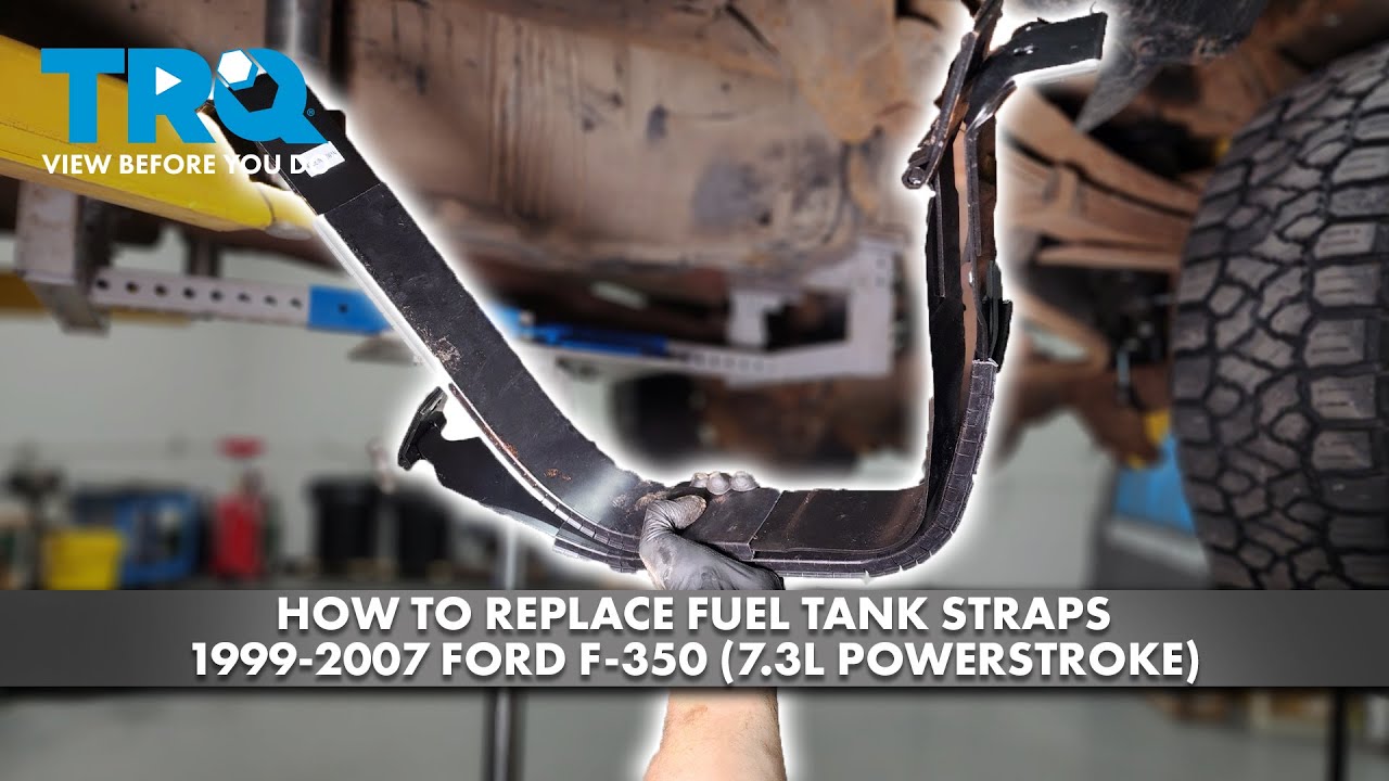 How to Replace Fuel Tank Straps 1999-2007 Ford F-350 73L Powerstroke ...
