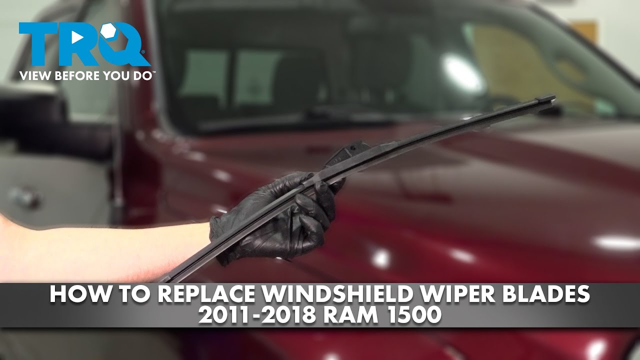 How to Replace Windshield Wiper Blades 2011-2018 Ram 1500 | 1A Auto