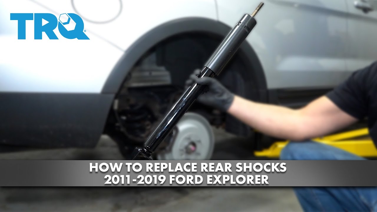 How to Replace Rear Shocks 2011-2019 Ford Explorer | 1A Auto