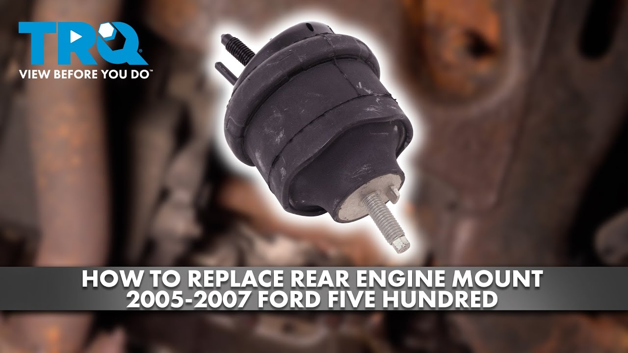 How to Replace Rear Engine Mount 2005-2007 Ford Five Hundred | 1A Auto