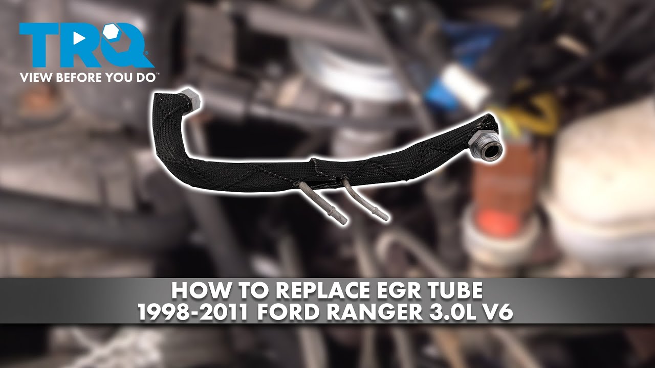 How to Replace EGR Tube 1998-2011 Ford Ranger 30L V6 | 1A Auto