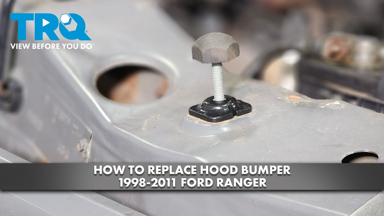 How to Replace Hood Bumper 1998-2011 Ford Ranger | 1A Auto
