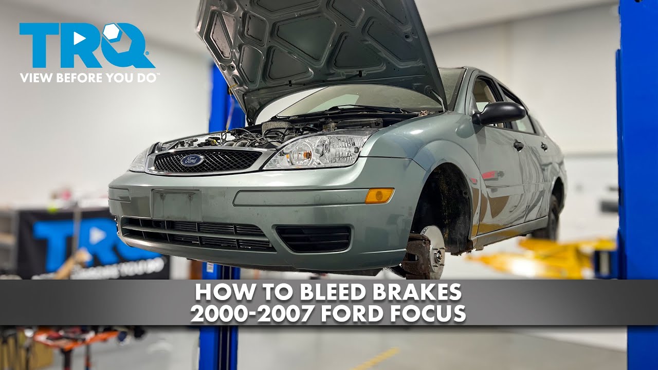 How to Bleed Brakes 2000-2007 Ford Focus | 1A Auto
