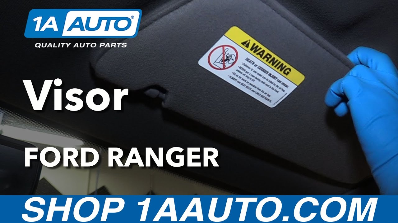 How to Replace Visor 1998-2012 Ford Ranger | 1A Auto