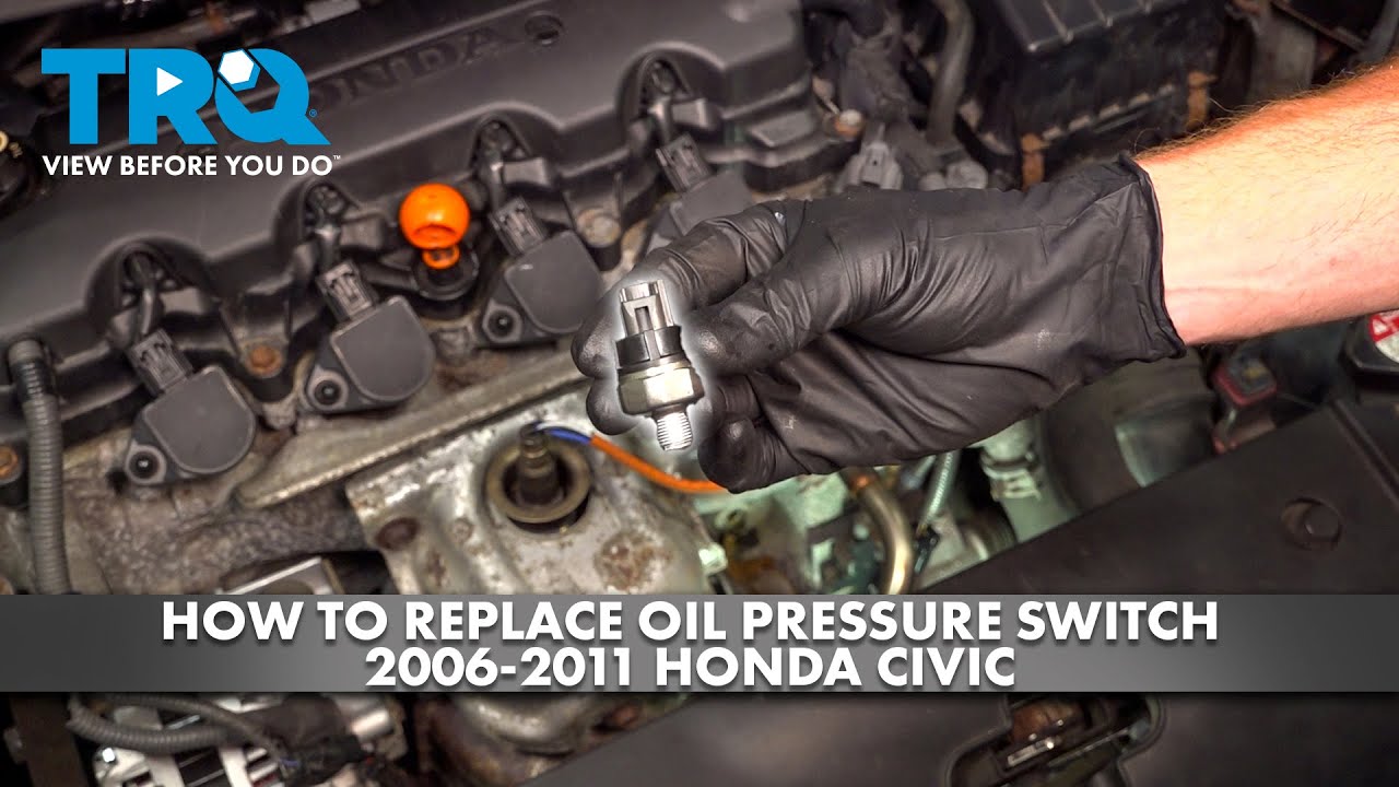 How to Replace Oil Pressure Switch 2006-2011 Honda Civic | 1A Auto