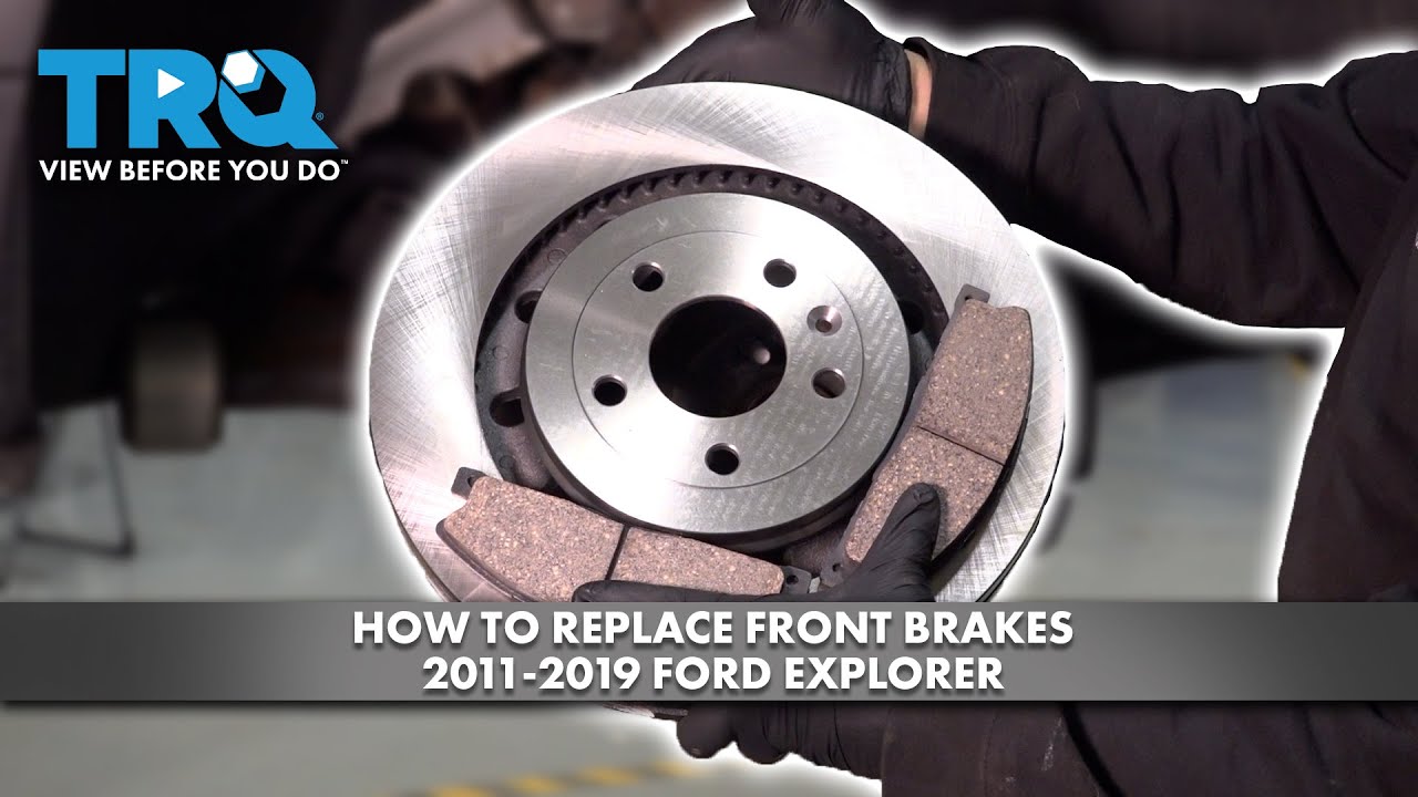 How to Replace Front Brakes 2011-2019 Ford Explorer | 1A Auto