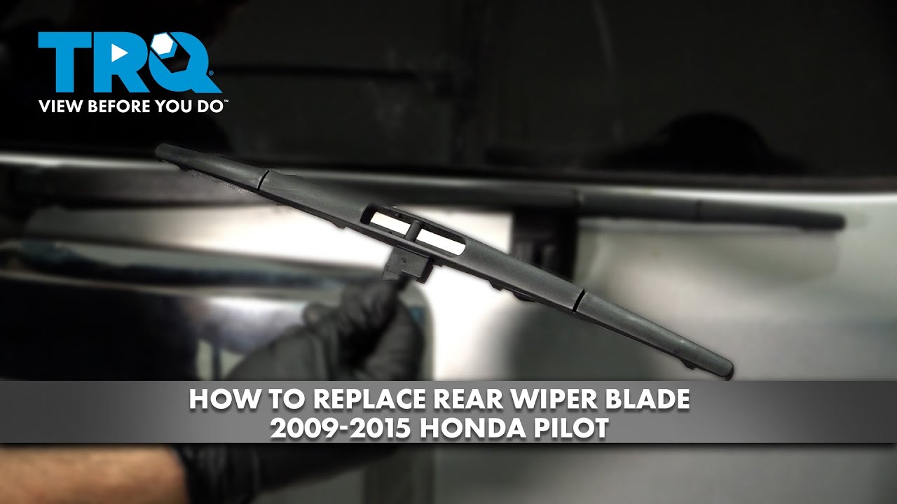 How to Replace Rear Wiper Blade 2009-2015 Honda Pilot | 1A Auto