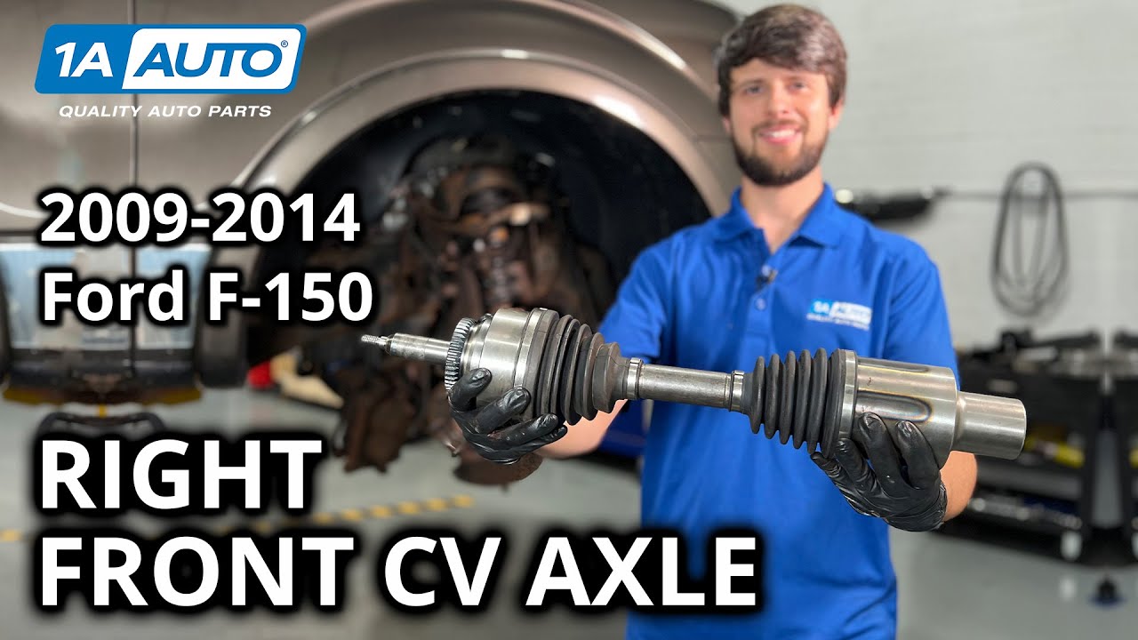 How to Replace Passengers Side CV Axle 2009-2014 Ford F-150 | 1A Auto