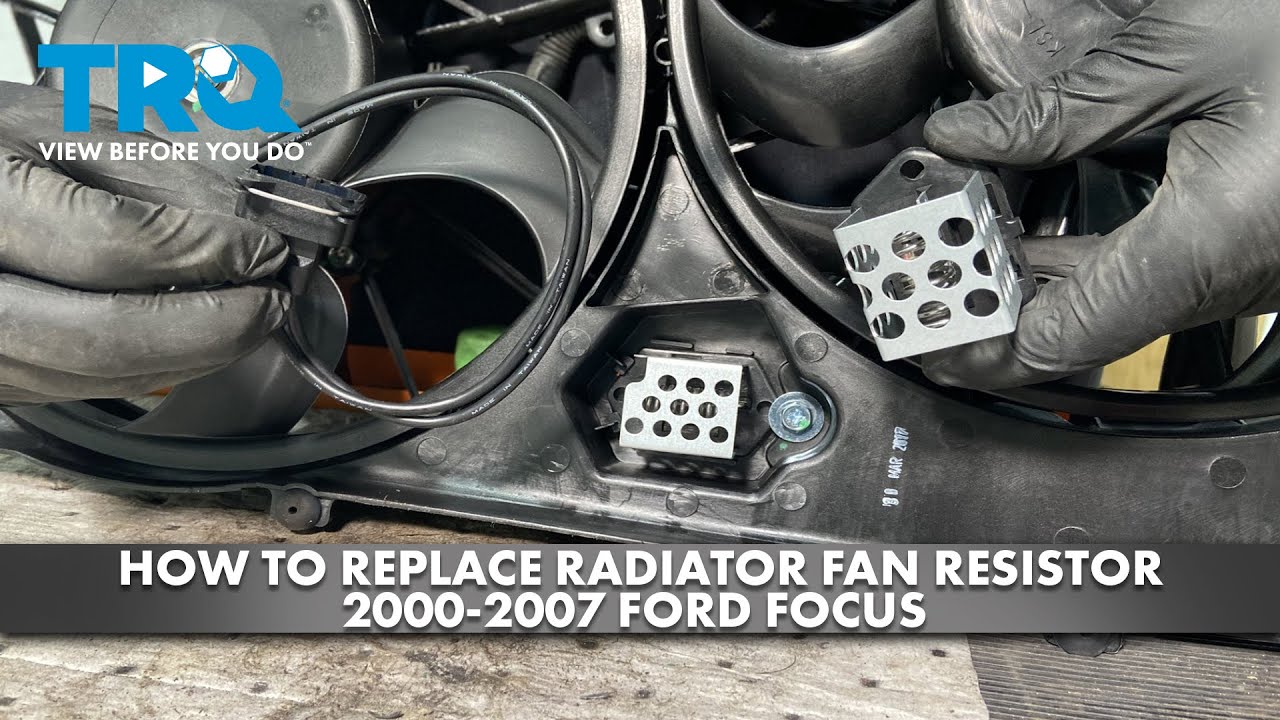 How to Replace Radiator Fan Resistor 2000-2007 Ford Focus | 1A Auto