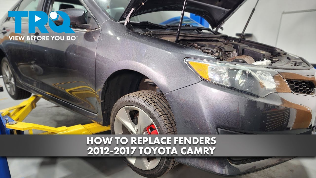 How to Replace Fenders 2012-2017 Toyota Camry | 1A Auto