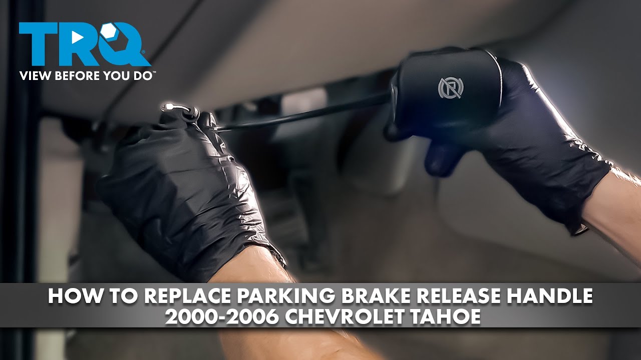 How to Replace Parking Brake Release Handle 2000-2006 Chevrolet Tahoe | 1A Auto