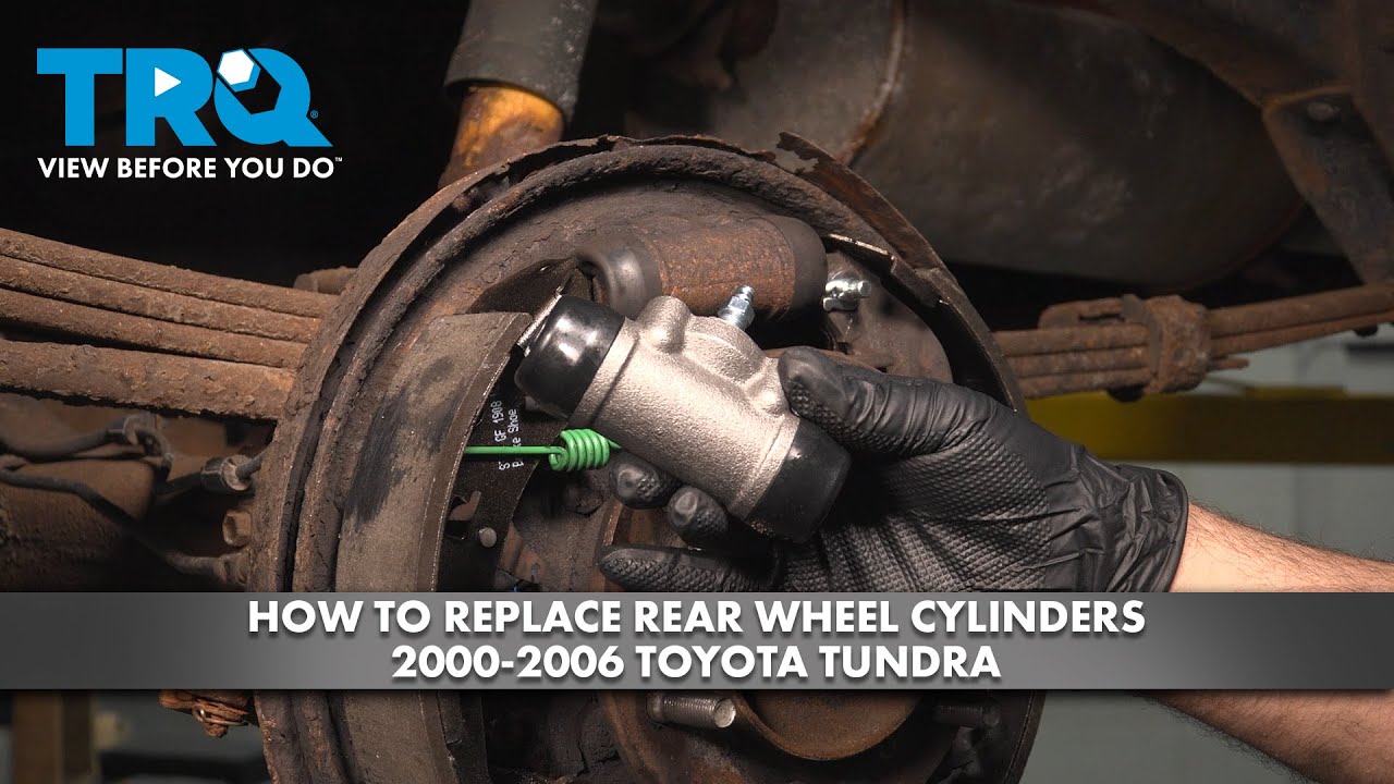 How to Replace Rear Wheel Cylinders 2000-2006 Toyota Tundra | 1A Auto