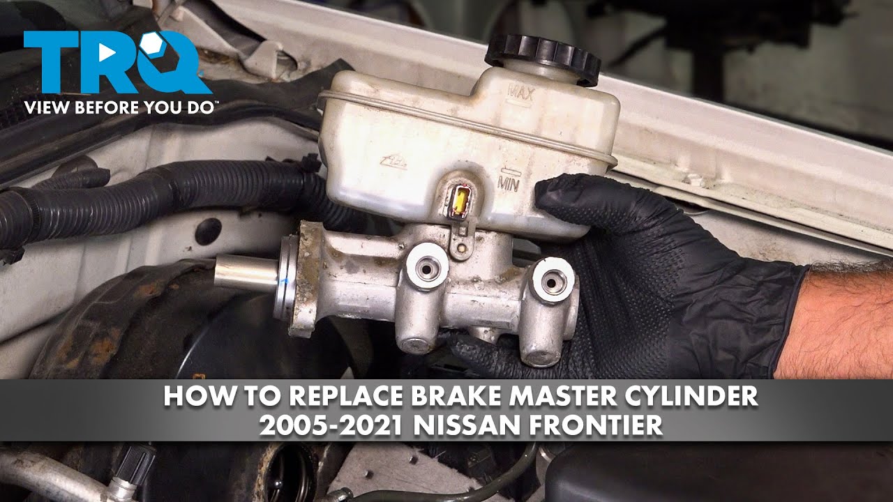 How to Replace Brake Master Cylinder 2005-2021 Nissan Frontier | 1A Auto