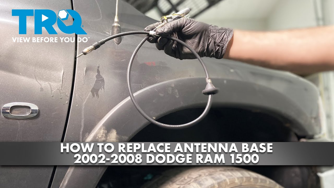 How to Replace Antenna Base 2002-2008 Dodge Ram 1500 | 1A Auto