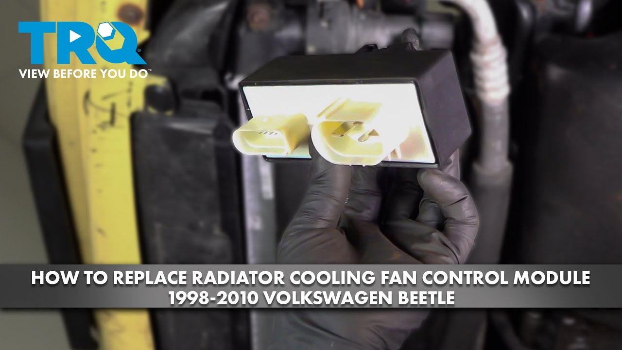 How to Replace Radiator Cooling Fan Control Module 2005-2010 Chrysler ...