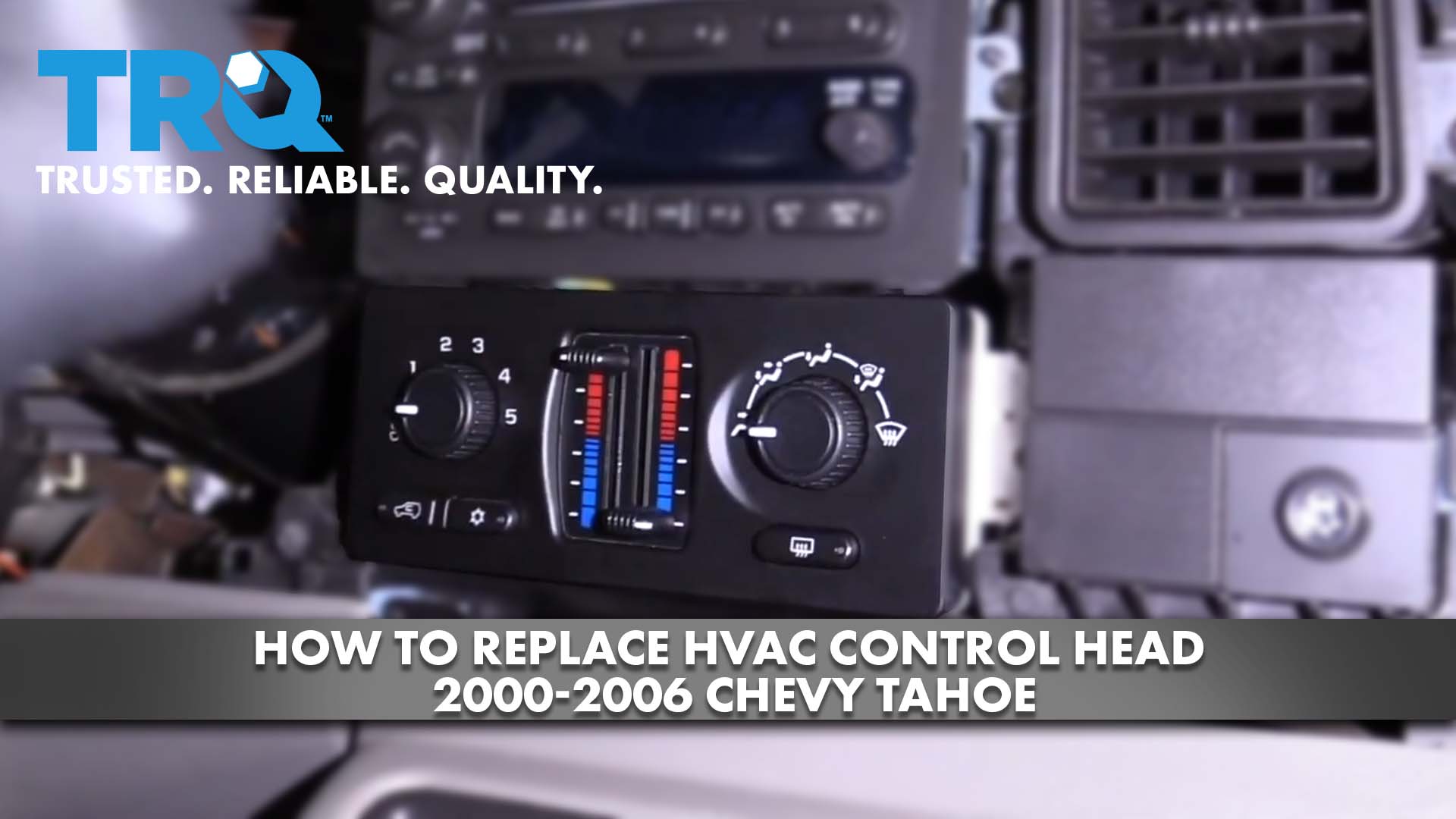 How To Replace HVAC Control Head 2000 06 Chevy Tahoe 1A Auto how-to-replace-hvac-control-head-2000-06-chevy-tahoe-1a-auto
