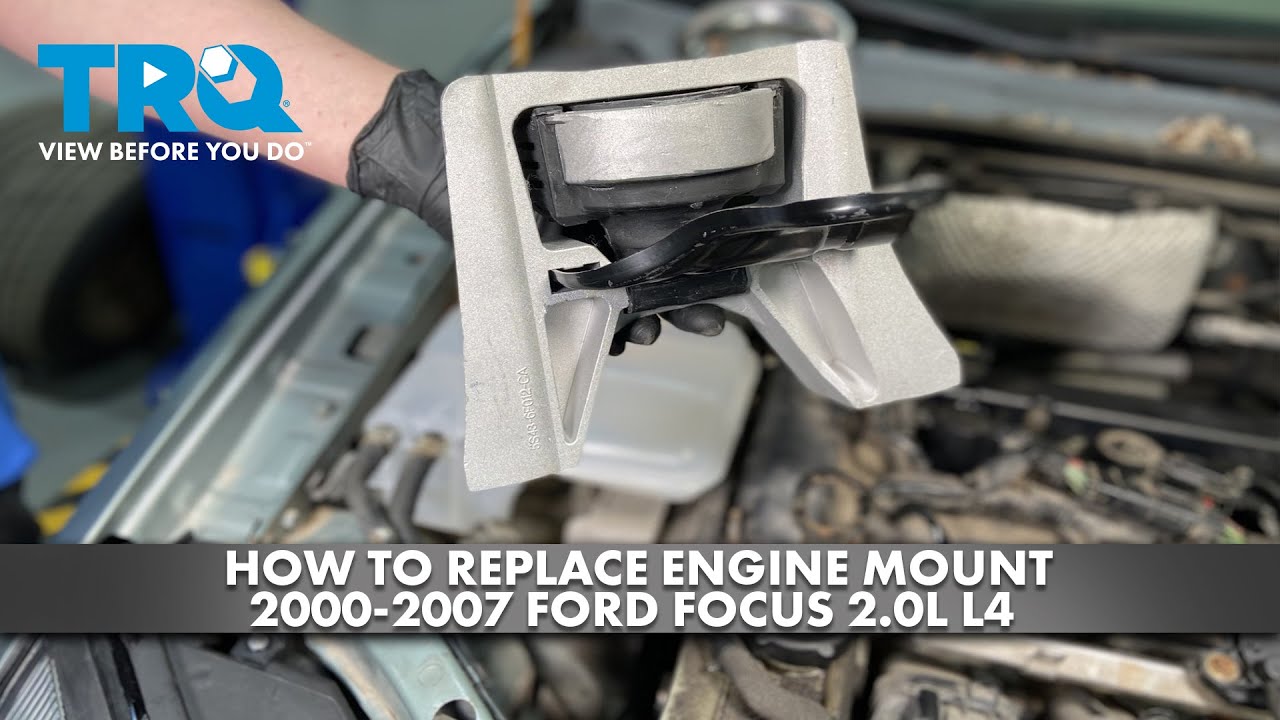 How to Replace Engine Mount 2000-2007 Ford Focus 20L L4 | 1A Auto