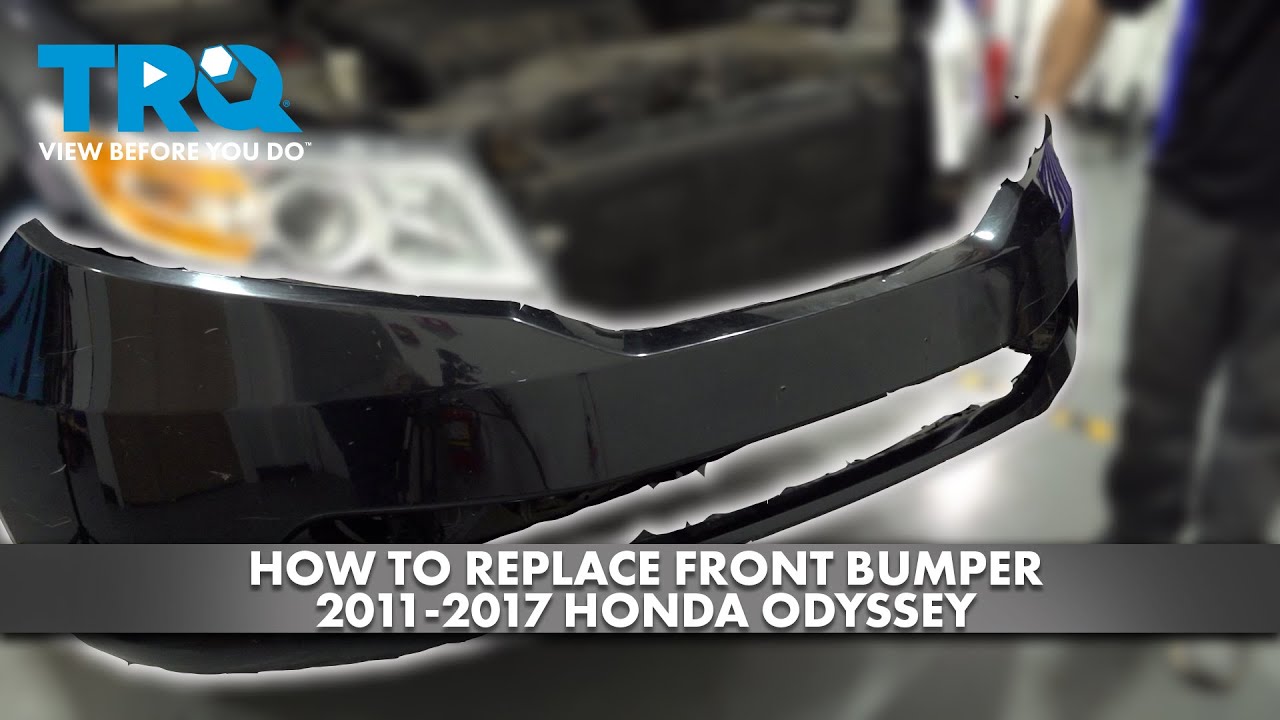 How To Replace Front Bumper 2011 2017 Honda Odyssey 1a Auto