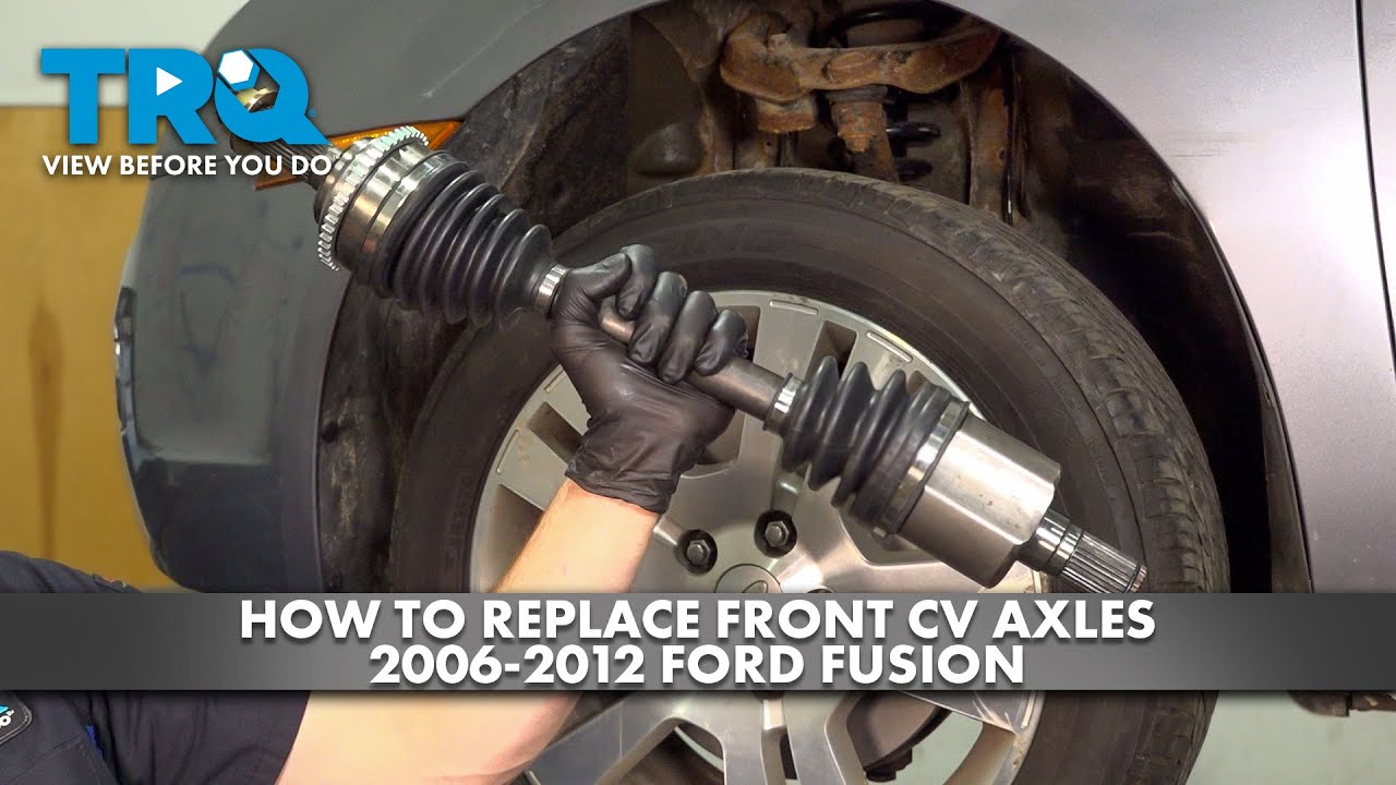 How to Replace Front CV Axles 2006-2012 Ford Fusion | 1A Auto
