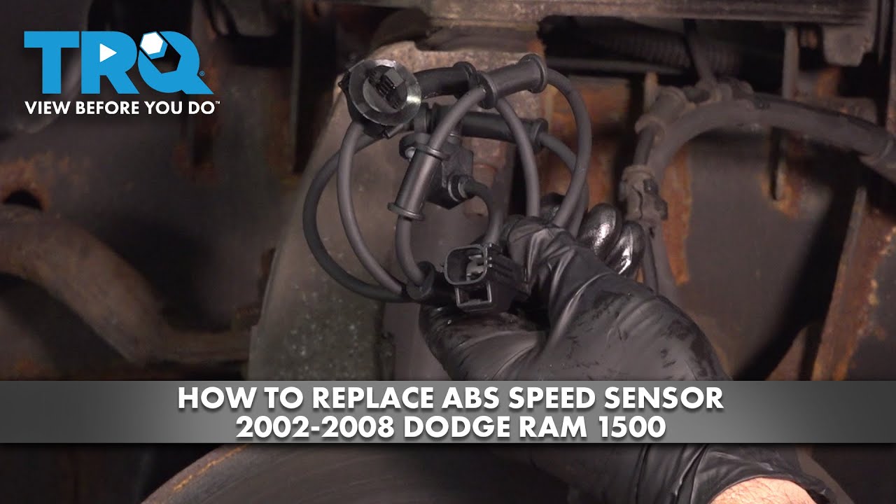 How to Replace Front ABS Speed Sensor 2002-2008 Dodge Ram 1500 | 1A Auto