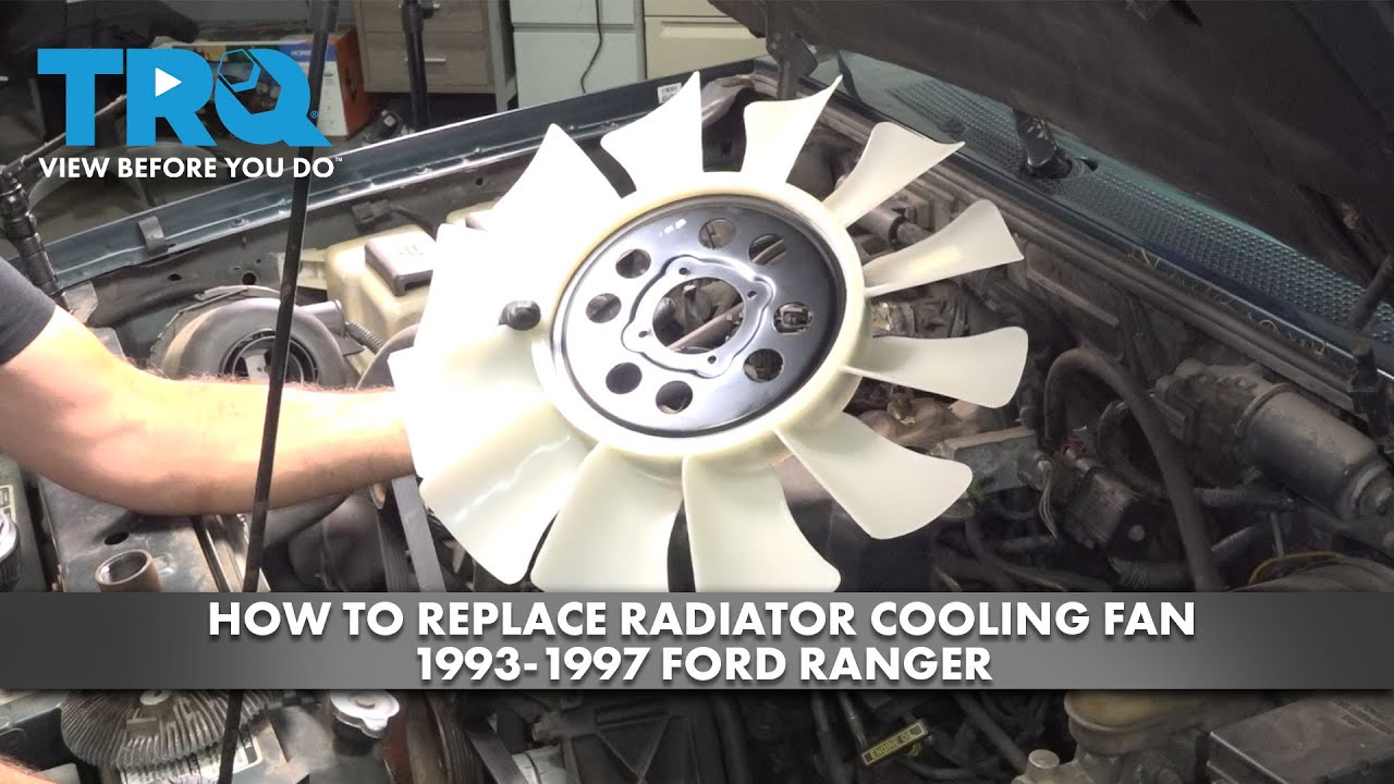 How to Replace Radiator Cooling Fan 1993-1997 Ford Ranger | 1A Auto
