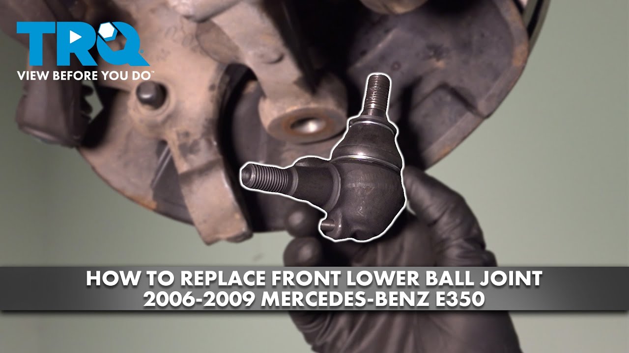 How to Replace Front Lower Ball Joint 2006-2009 Mercedes-Benz E350 | 1A Auto
