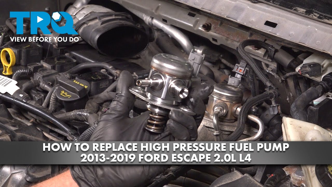 How to Replace High Pressure Fuel Pump 2013-2019 Ford Escape 20L L4 ...