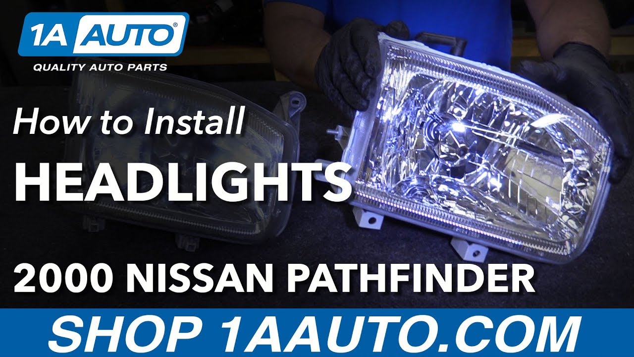How to Replace Headlights 2000-04 Nissan Pathfinder | 1A Auto