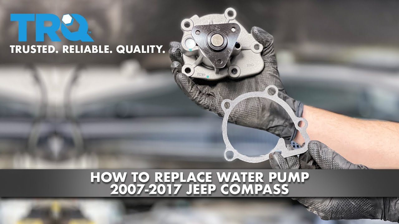 How to Replace Water Pump 2007-17 Jeep Compass | 1A Auto