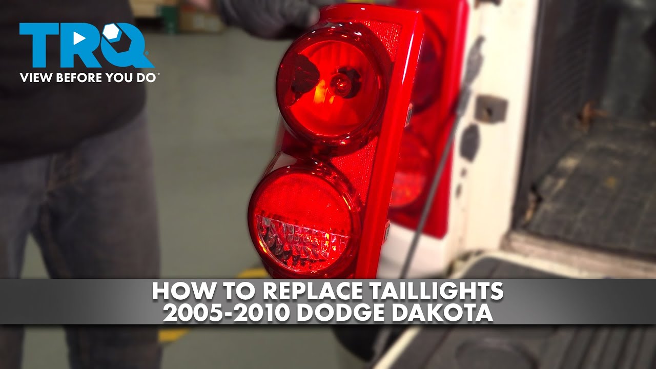How to Replace Taillights 2005-2010 Dodge Dakota | 1A Auto