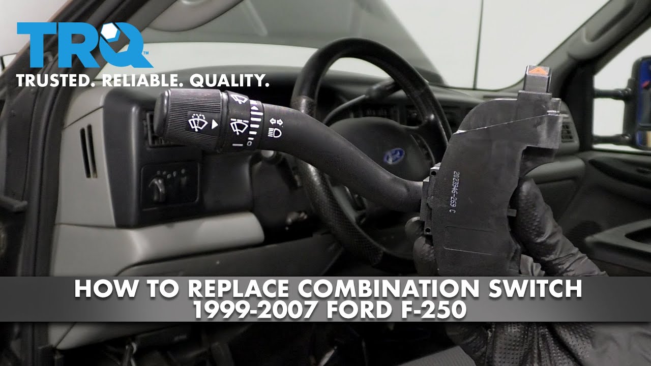 How To Replace Combination Switch 1999-2007 Ford F-250 | 1A Auto
