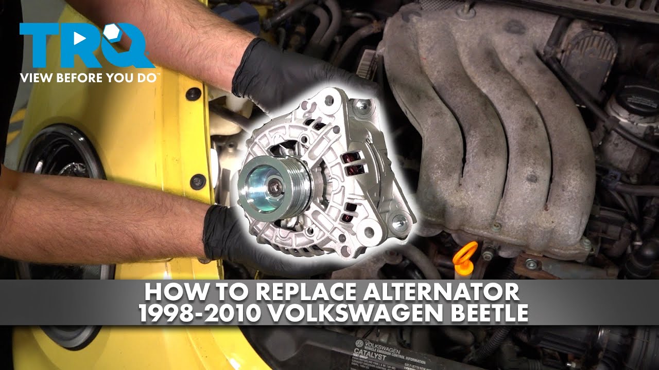 How to Replace Alternator 1998-2010 Volkswagen Beetle | 1A Auto