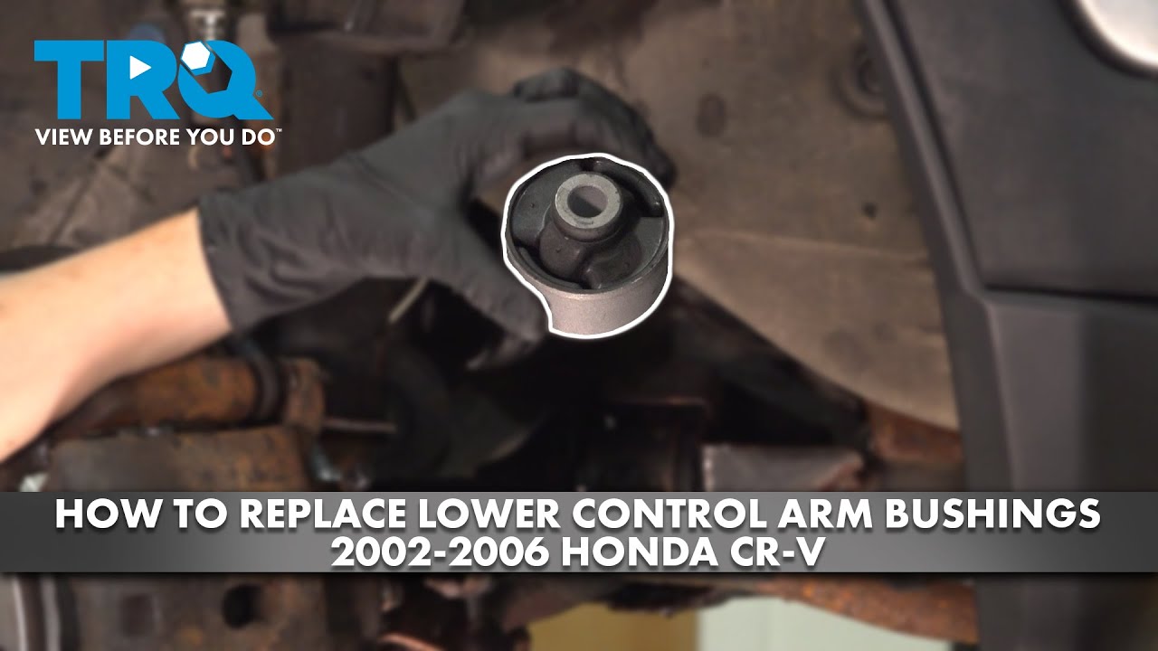 How to Replace Lower Control Arm Bushings 2002-2006 Honda CR-V | 1A Auto