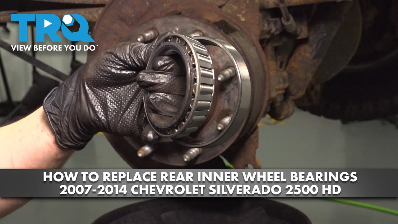 How to Replace Rear Inner Wheel Bearings 2007-2014 Chevrolet Silverado 2500 HD | 1A Auto