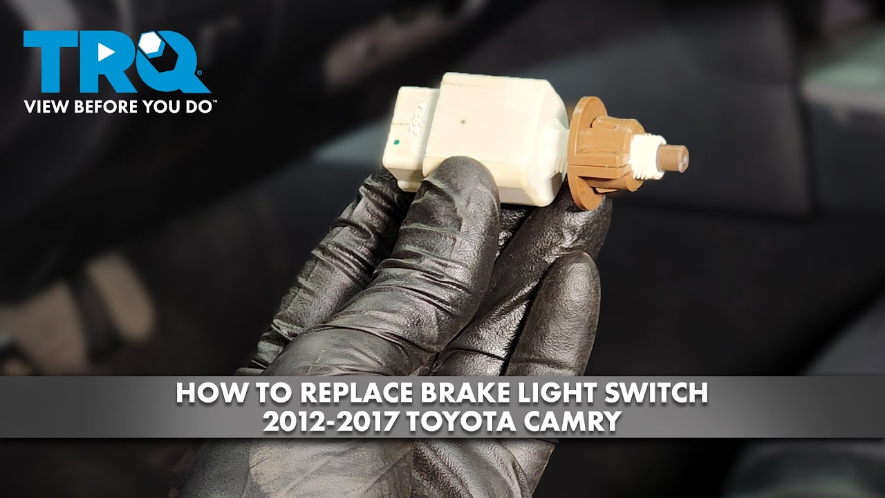How to Replace Brake Light Switch 2012-2017 Toyota Camry | 1A Auto