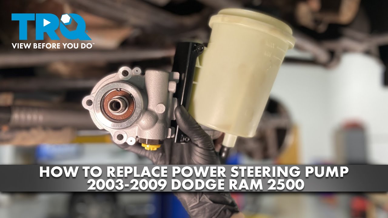 How to Replace Power Steering Pump 2003-2009 Dodge Ram 2500 | 1A Auto