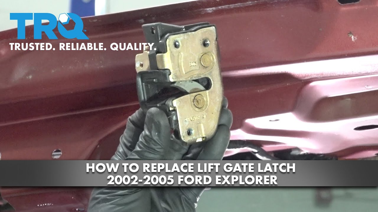 How to Replace Lift Gate Latch 2002-2005 Ford Explorer | 1A Auto