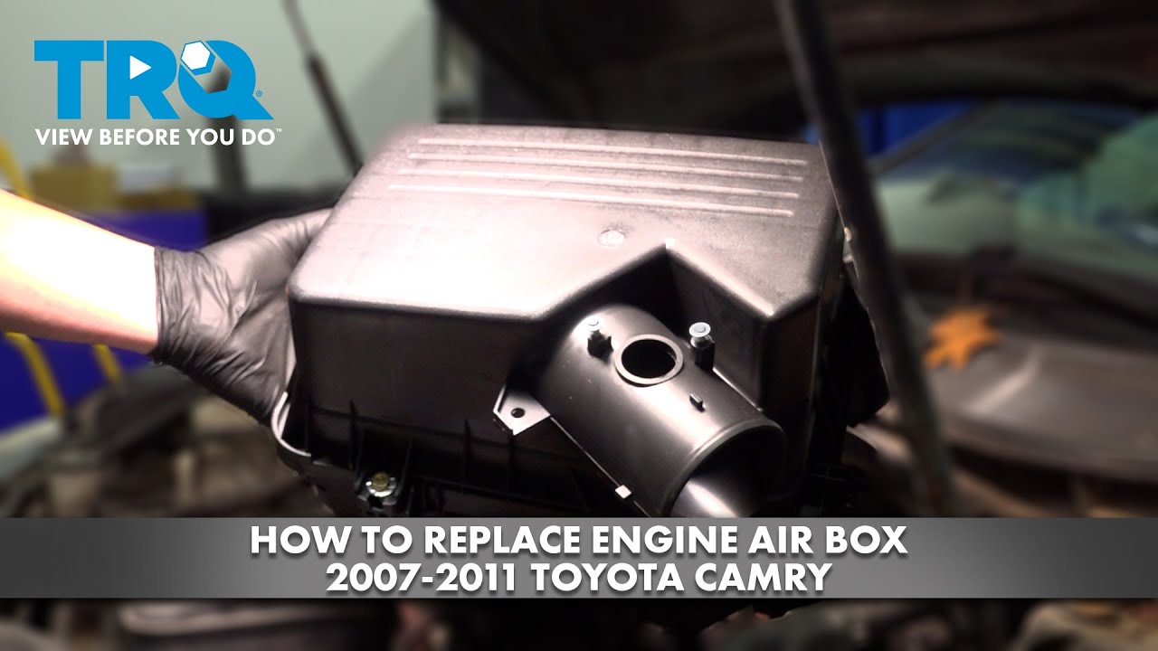 How to Replace Engine Air Box 2007-2011 Toyota Camry | 1A Auto