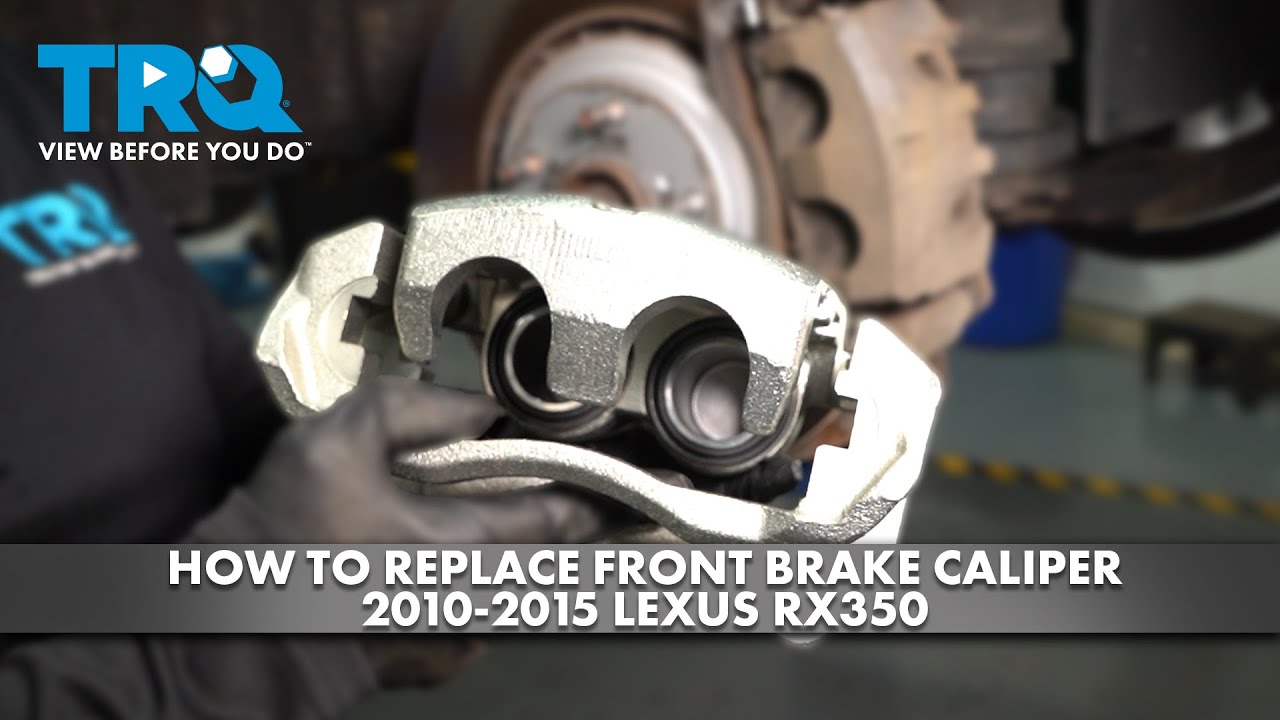 How to Replace Front Brake Caliper 2010-2015 Lexus RX350 | 1A Auto