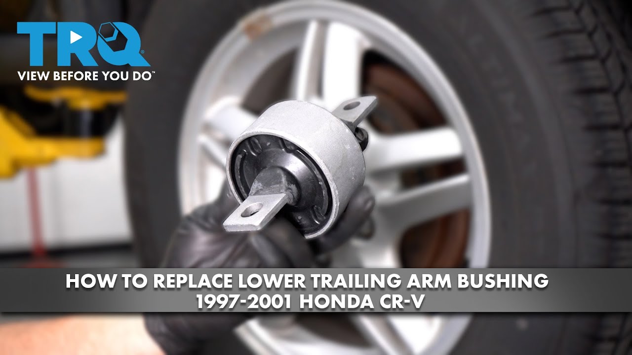 How to Replace Lower Trailing Arm Bushing 1997-2001 Honda CR-V | 1A Auto