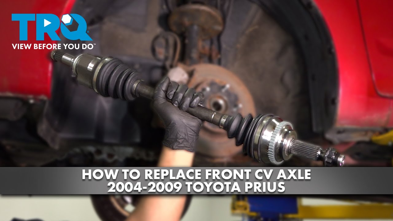 How to Replace Front CV Axle 2004-2009 Toyota Prius | 1A Auto
