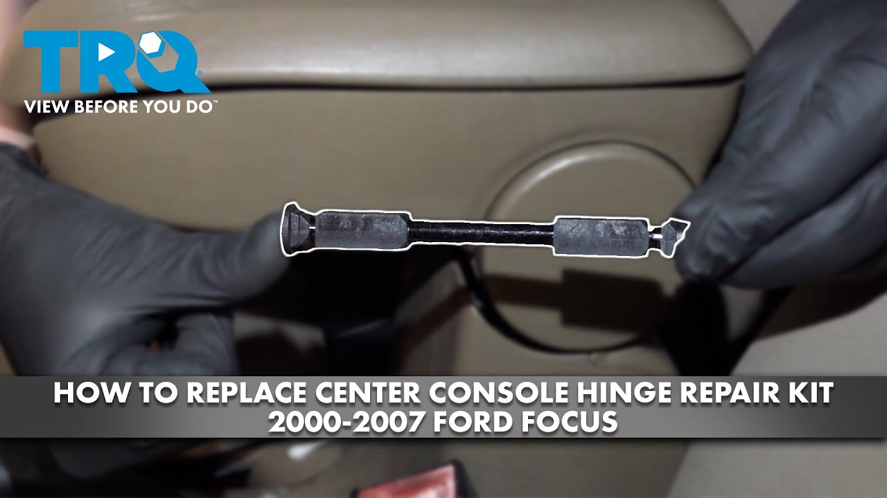 How to Replace Center Console Hinge Repair Kit 2000-2007 Ford Focus ...