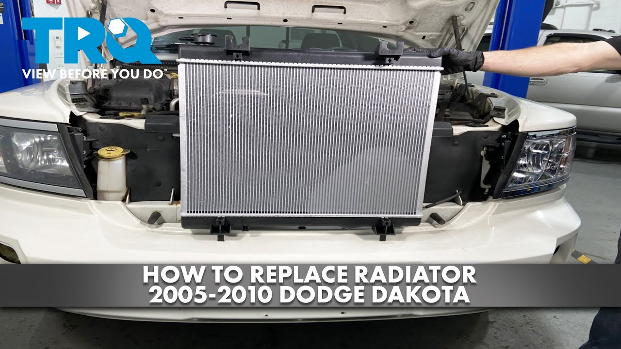 How to Replace Radiator 2005-2010 Dodge Dakota | 1A Auto