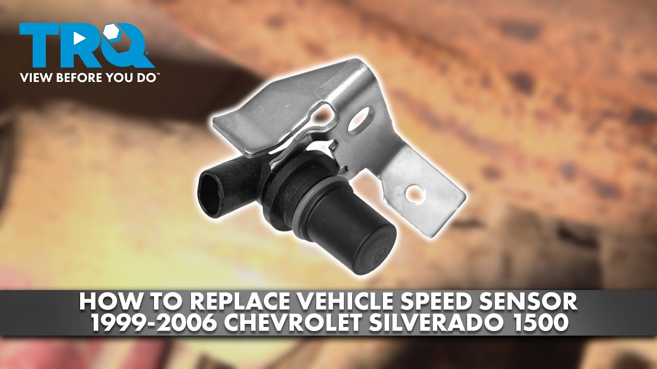 How to Replace Vehicle Speed Sensor 1999-2006 Chevrolet Silverado 1500 ...