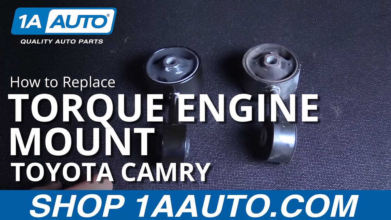How to Replace Torque Engine Mount 1997-2001 Toyota Camry | 1A Auto