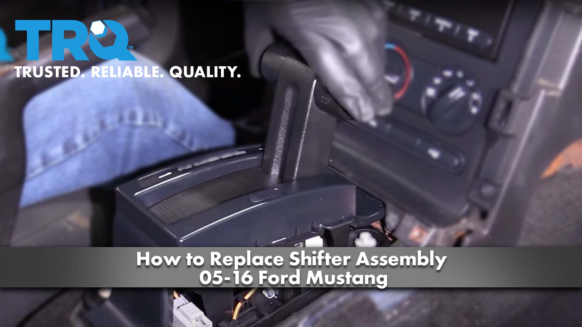 How to Replace Shifter Assembly 2005-16 Ford Mustang | 1A Auto