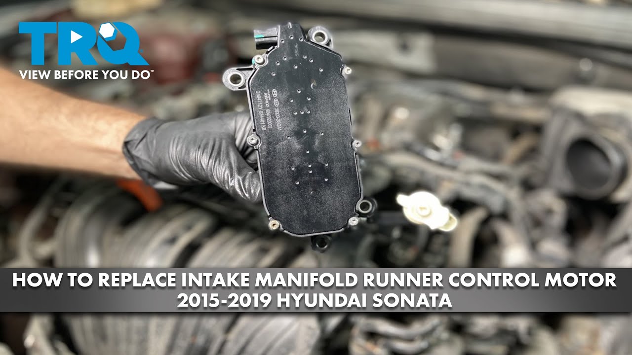 How to Replace Intake Manifold Runner Control Motor 2015-2019 Hyundai ...