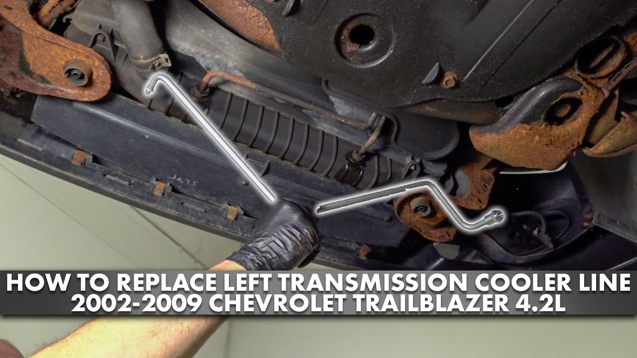 How to Replace Left Transmission Cooler Line 2002-2009 Chevrolet ...