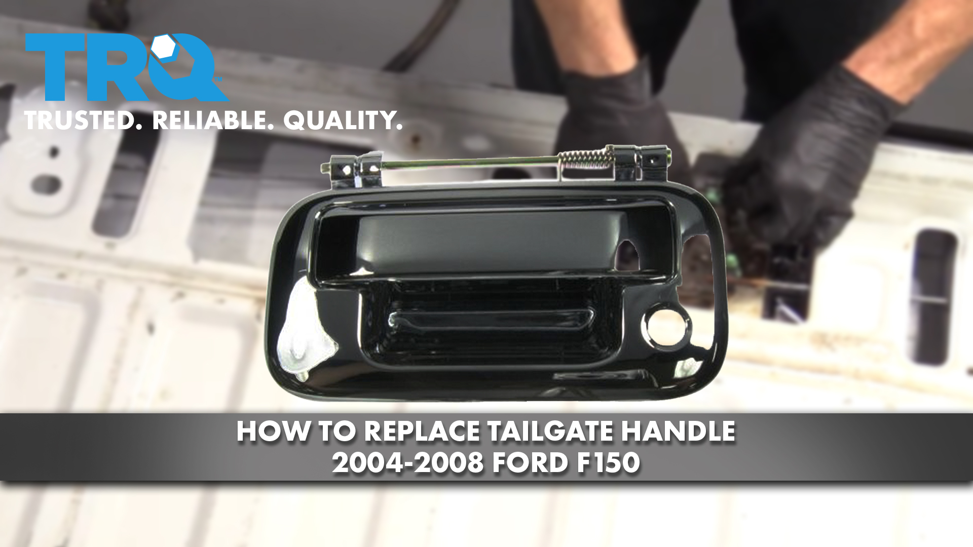 How to Replace Tailgate Handle 2004-08 Ford F150 | 1A Auto