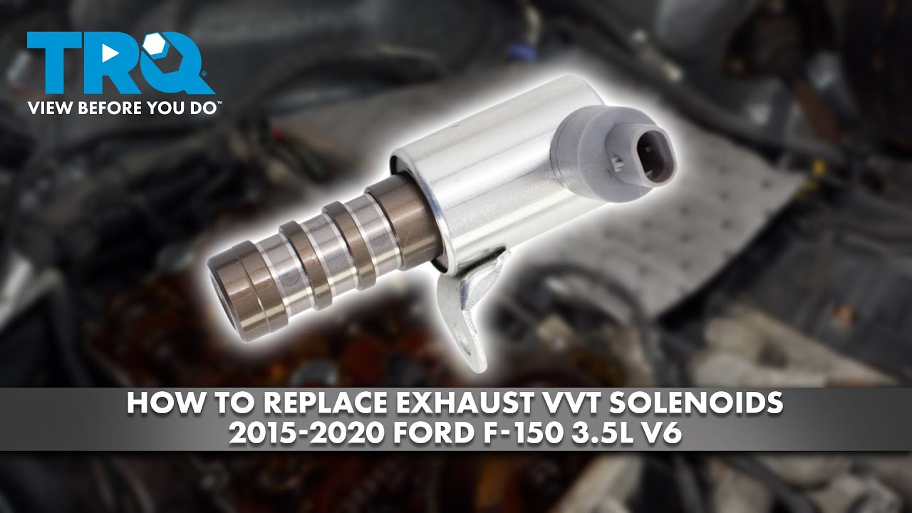 How to Replace Exhaust VVT Solenoids 2015-2020 Ford F-150 35L V6 | 1A Auto